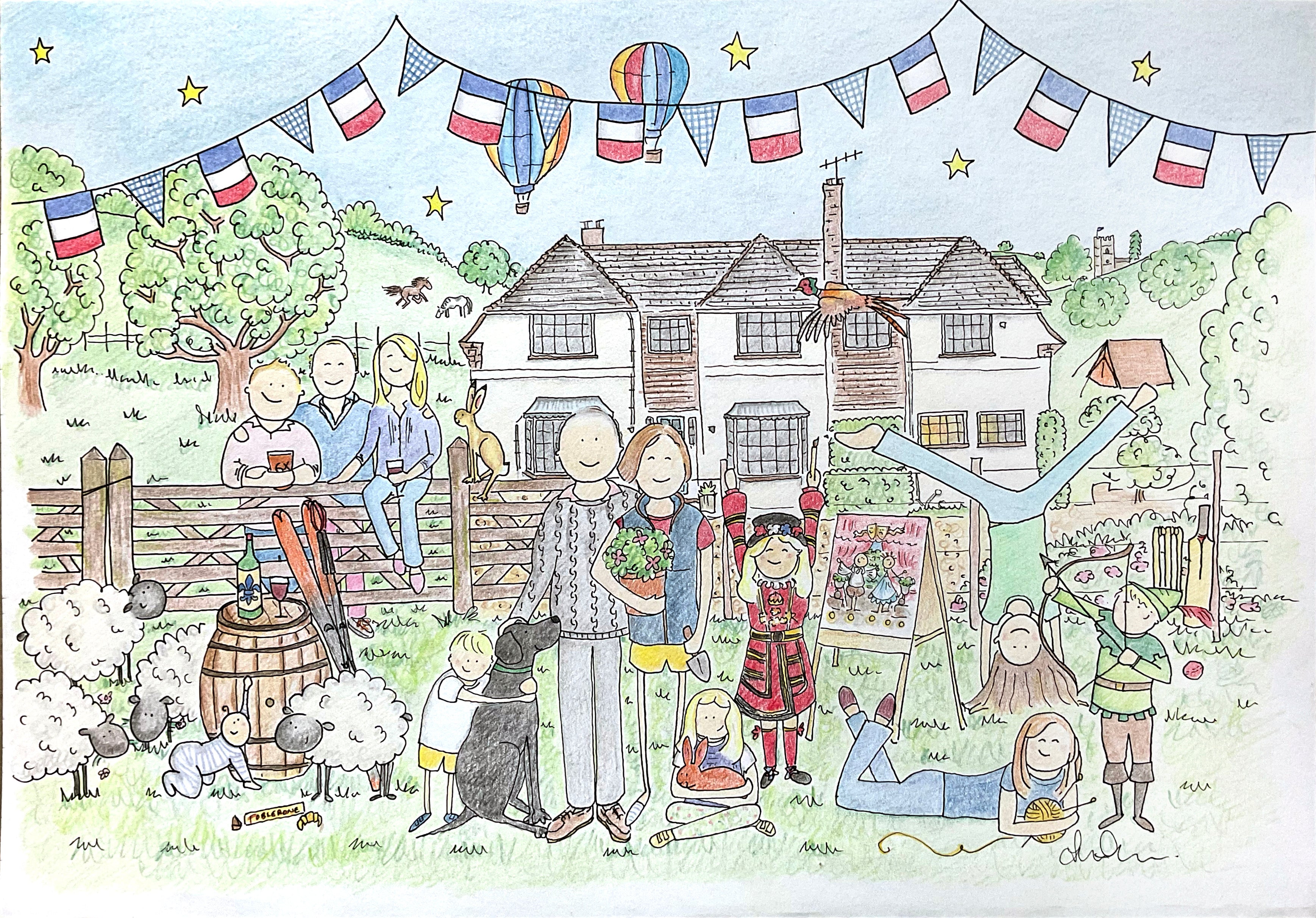 A big wedding anniversary – Leanda McConnell